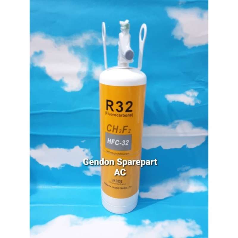 Promo Paket Isi Freon R32 Kaleng 650 Gram Hfc 32 Sekali Pakai Langsung ...