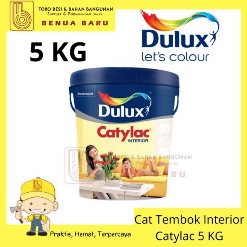 Promo Cat Tembok Dulux Catylac Interior 5 Kg / Cat Tembok Interior ...
