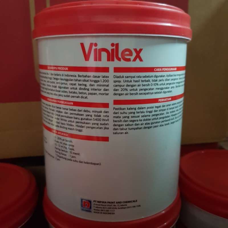 Promo Nippon Paint Vinilex Interior Lily White 1kg - Tokosepuluh10 ...