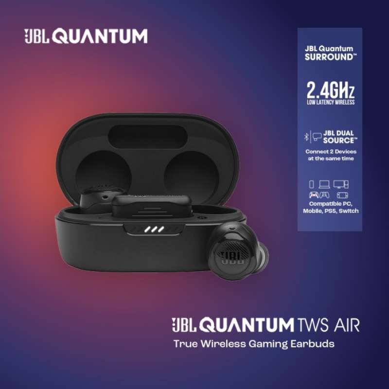 Jual True Wireless Jbl Quantum Tws Air With Dual Source ...