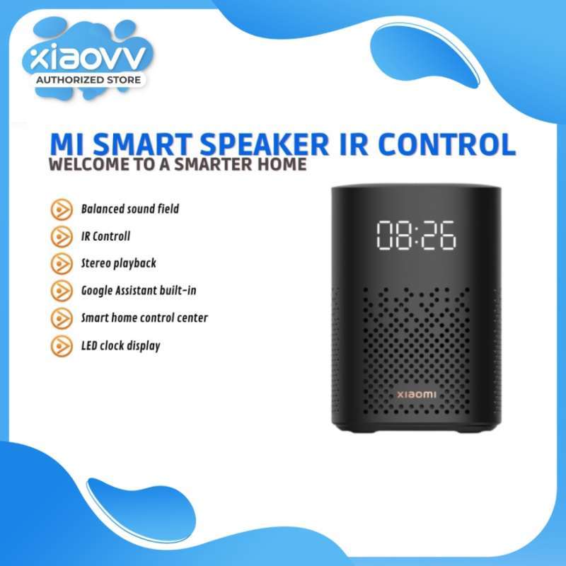 Jual Mi Smart Speaker IR Control with LED Digital Clock Display ...