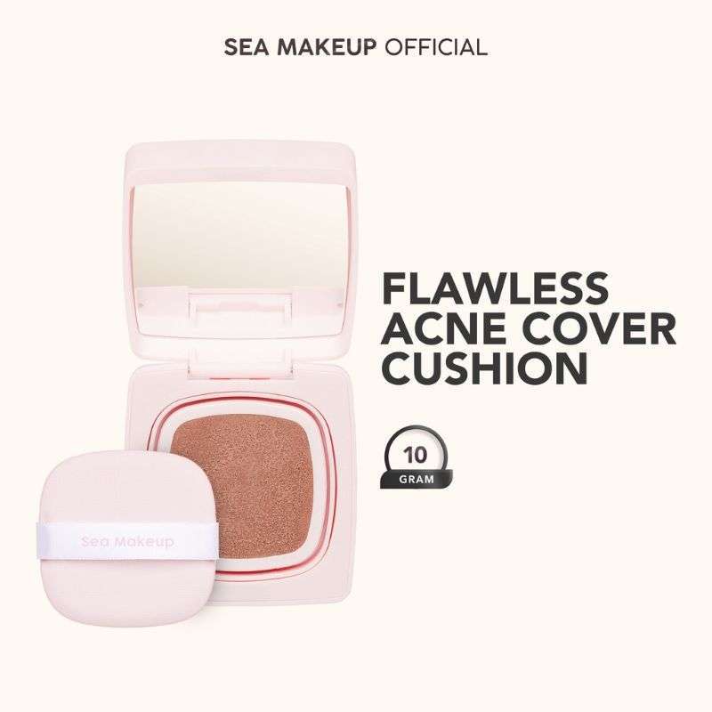 Promo Sea Makeup Bundle 3 in 1 Cushion + Setting Powder + Micellar ...