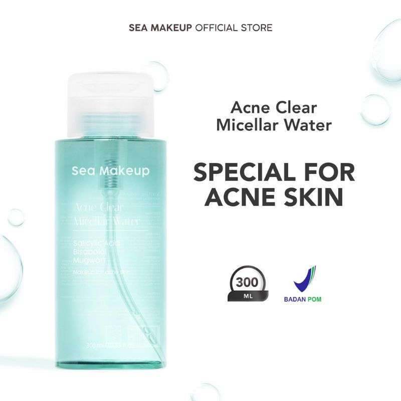 Promo Sea Makeup Bundle 3 in 1 Cushion + Setting Powder + Micellar ...
