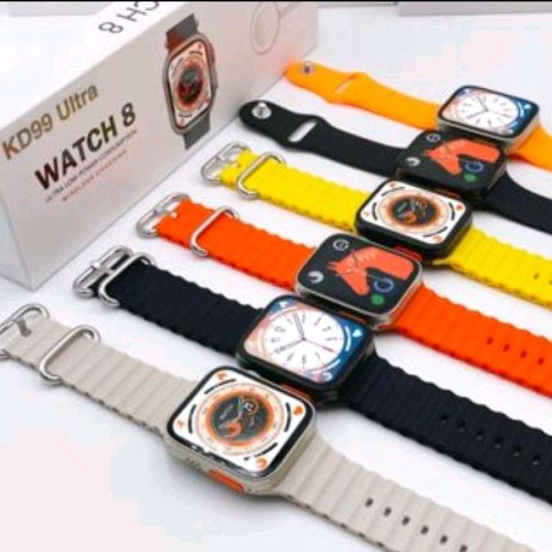 Promo SmartWatch Series S8 Ultra Max Fullscreen Stainlis Elegant Diskon ...