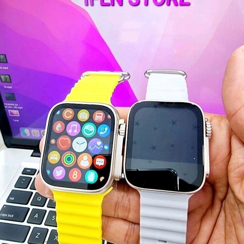 Promo SmartWatch Series S8 Ultra Max Fullscreen Stainlis Elegant Diskon ...