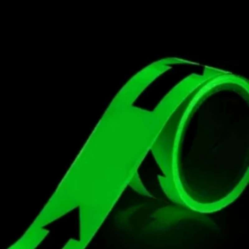 Promo Stiker Fosfor Panah Glow In The Dark 5cm X 10m - Sticker Safety ...