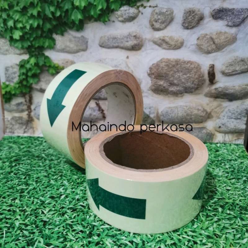 Promo Stiker Fosfor Panah Glow In The Dark 5cm X 10m - Sticker Safety ...