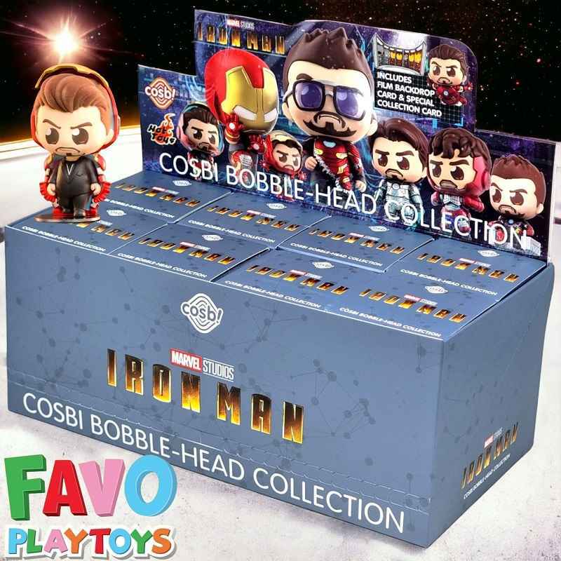 Promo Hot Toys Cosbi Bobble Head Marvel Studios Iron Man Tony Stark ...