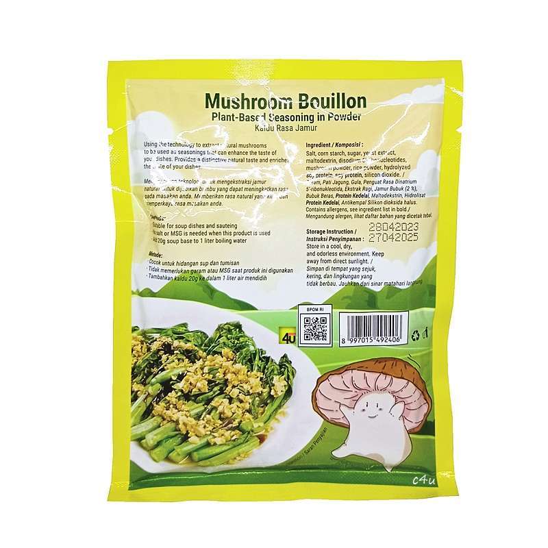 Promo Chef Daniel - Mushroom Bouillon - 75 Gr Diskon 27% Di Seller ...