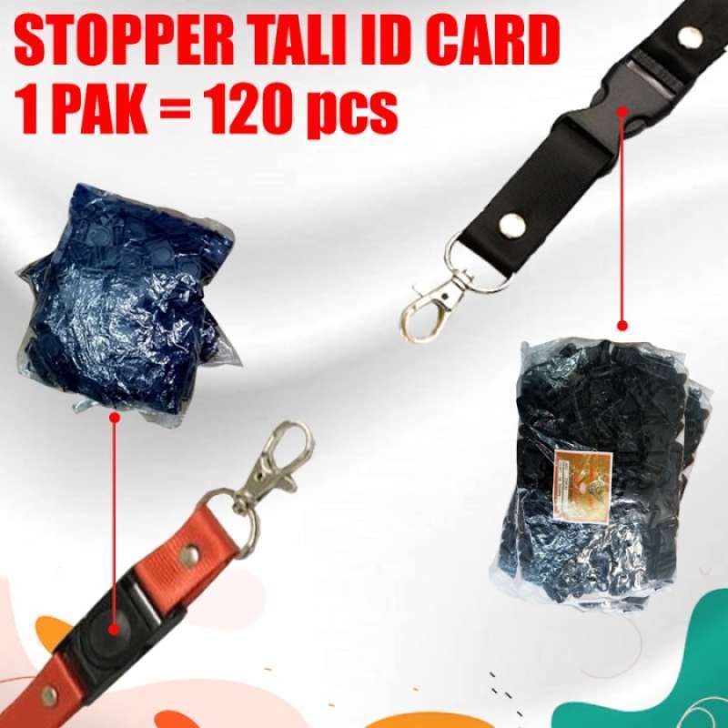Jual Stopper Tali Id Card Ukuran 2cm / 20 Mm Kualitas Bagus Di Seller ...