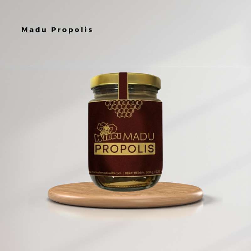 Jual Madu Propolis Wilbi (madu Hutan Sni Lebah Apis Dorsata + Propolis ...