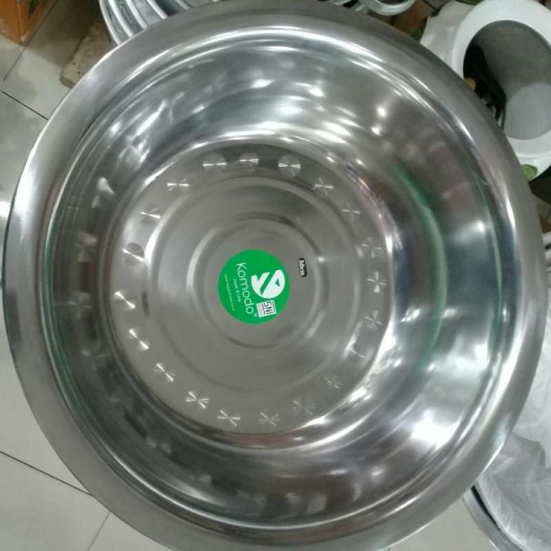 Promo Komodo Baskom Stainless Steel 50cm Baskom Besar Stainless 50 Cm ...
