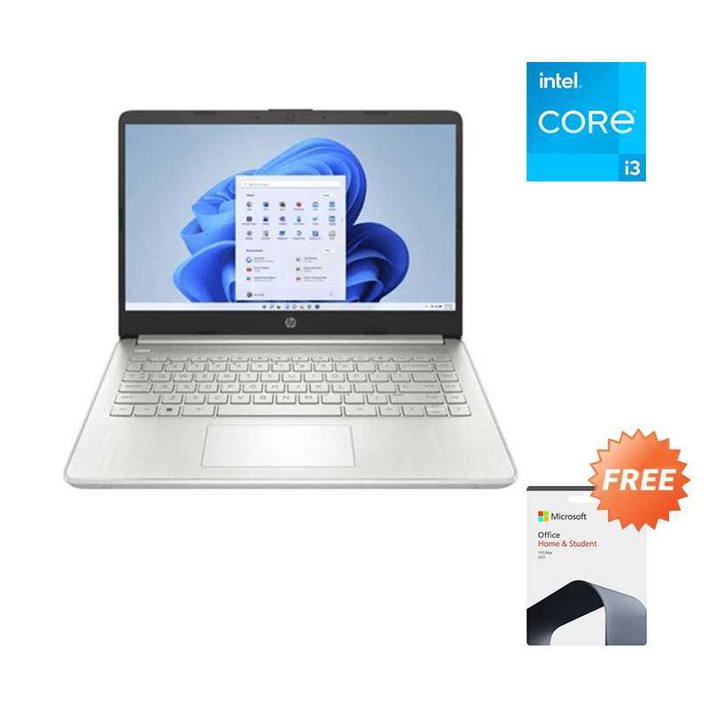 Promo Hp 14s-dq5115tu Laptop - Silver [14 Fhd 250 Nits / I3-1215u / 4gb ...