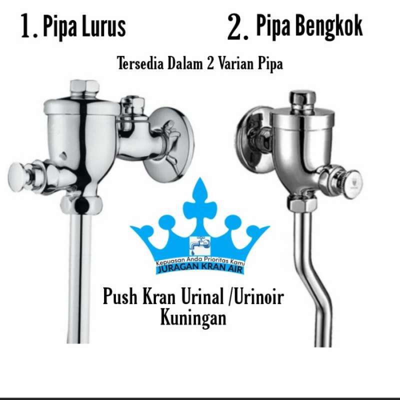Promo Push Kran Urinal Urinoir Urinar Keran Air Kencing Model Toto ...