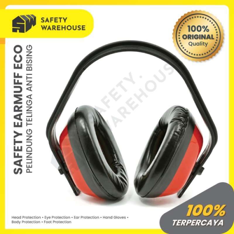 Promo Pelindung Telinga Aman Anti Bising Earmuff Safety Eco Series Gosave Diskon 23% di Seller ...