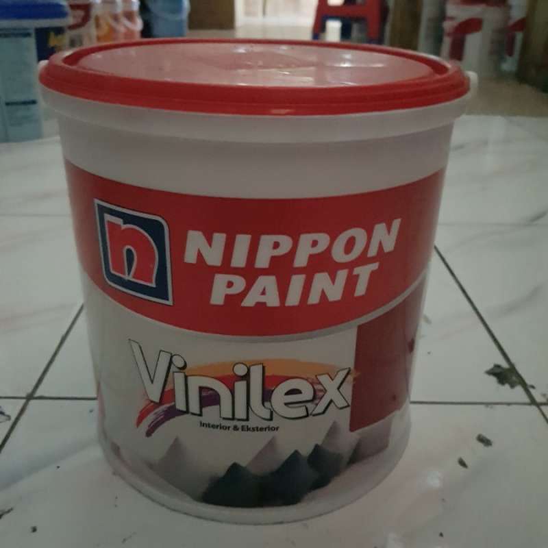 Promo NIPPON PAINT CAT VINILEX EMULSION BRIGHT SMILE @5KG KUNING ORANGE ...