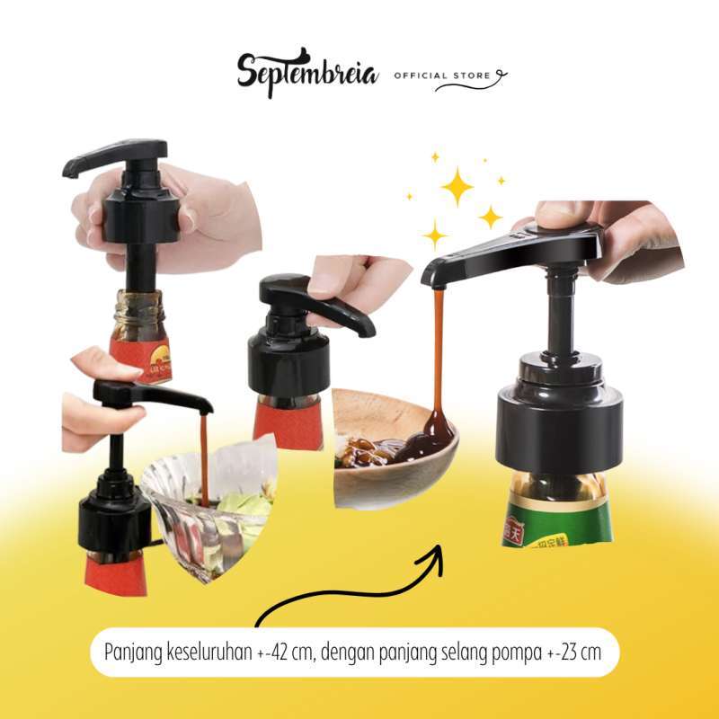 Jual Alat Pompa Botol Sirup Pump Syrup Pompa Botol Monin Pompa Kecap ...