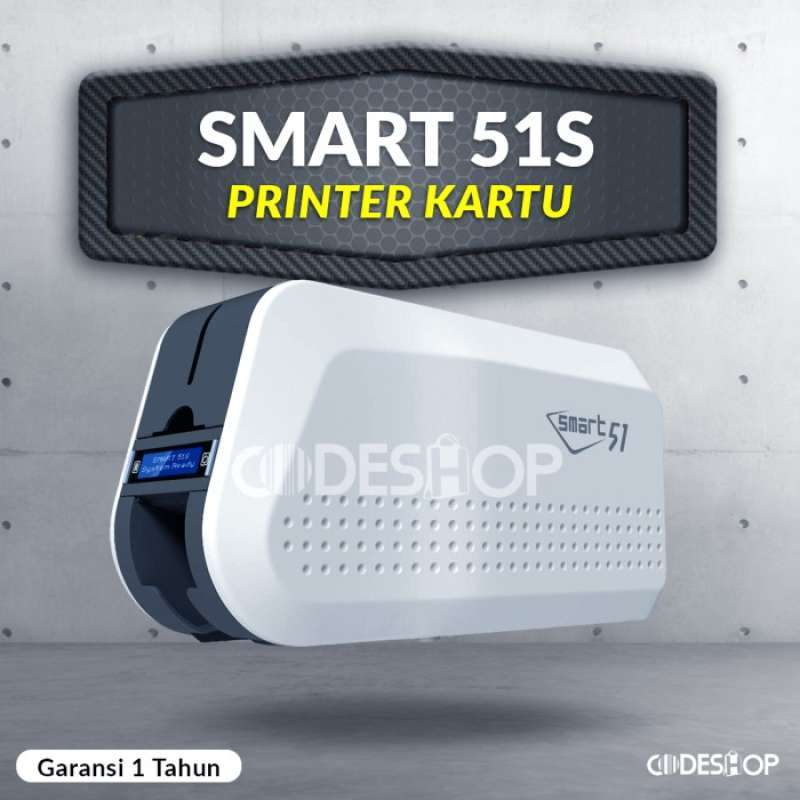 Promo Printer ID Card SMART 51S Single Side 300 dpi - Cetak Satu Sisi ...