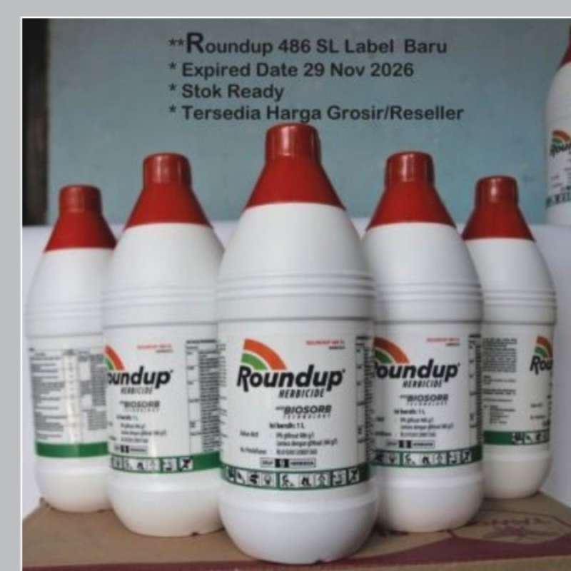 Promo Racun rumput/herbisida : Roundup 1 liter Diskon 23% di Seller ...