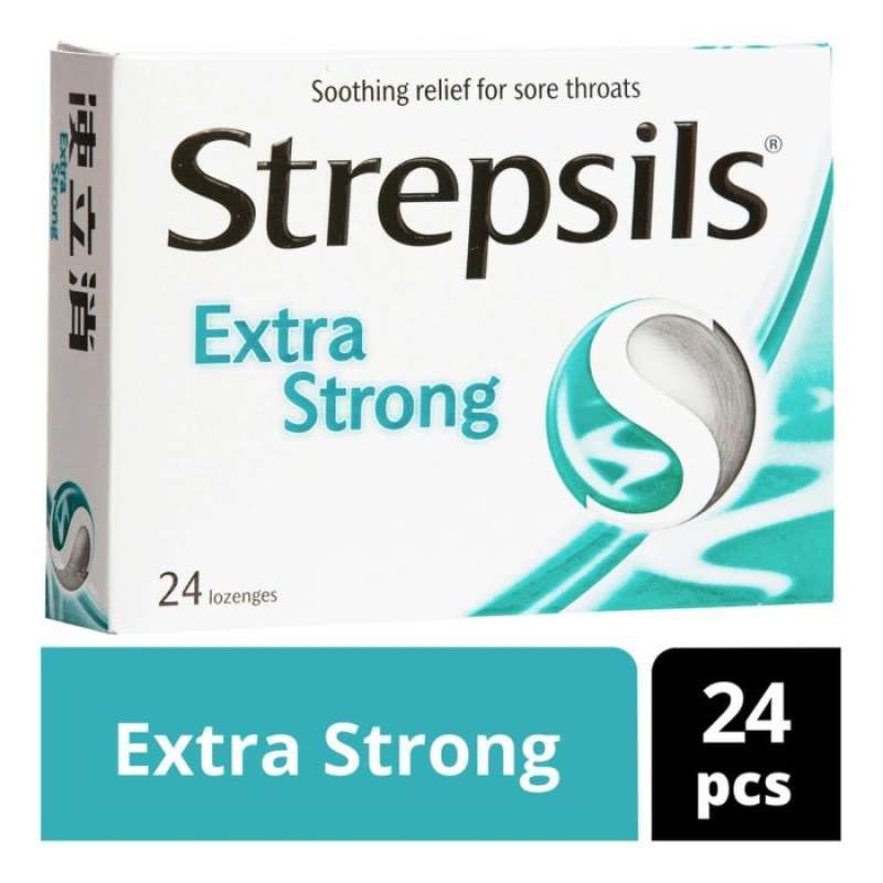 Promo Strepsils Lozenges Box - Extra Strong (singapore) Diskon 23% Di ...
