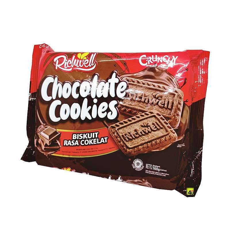 Jual Richwell - Chocolate Cookies & Sandwich - Kemasan Pack - Chocolate ...
