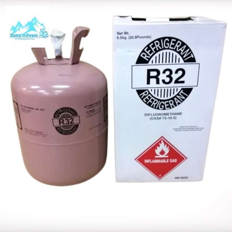 Promo Freon R32 Refrigerant Isi 9.5kg/freon Ac R32 Diskon 23% Di Seller ...