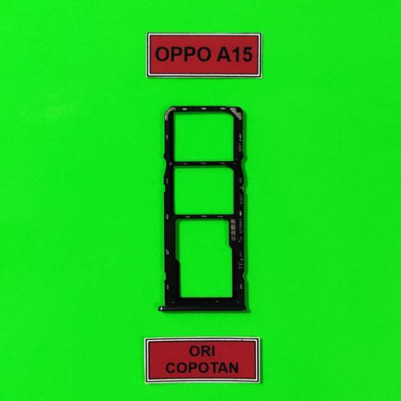 Promo SIM TRAY OPPO A 15 A15 ORIGINAL COPOTAN Diskon 5% di Seller ...