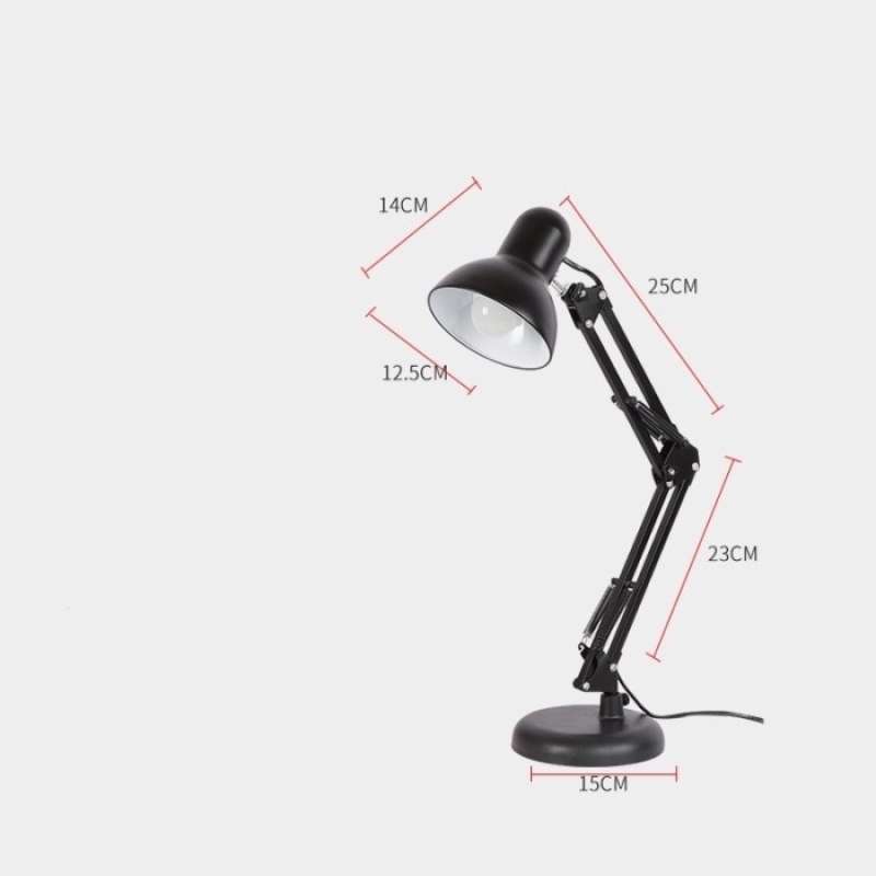 Jual Lampu Stand Baca Minimalis Makna Dimensi Meja Belajar Kerja Duduk ...
