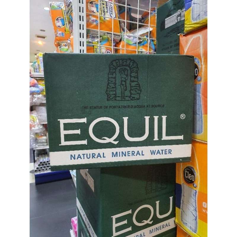 Jual Equil Natural Mineral Water 12 X 38 Cl.bottles Di Seller ...