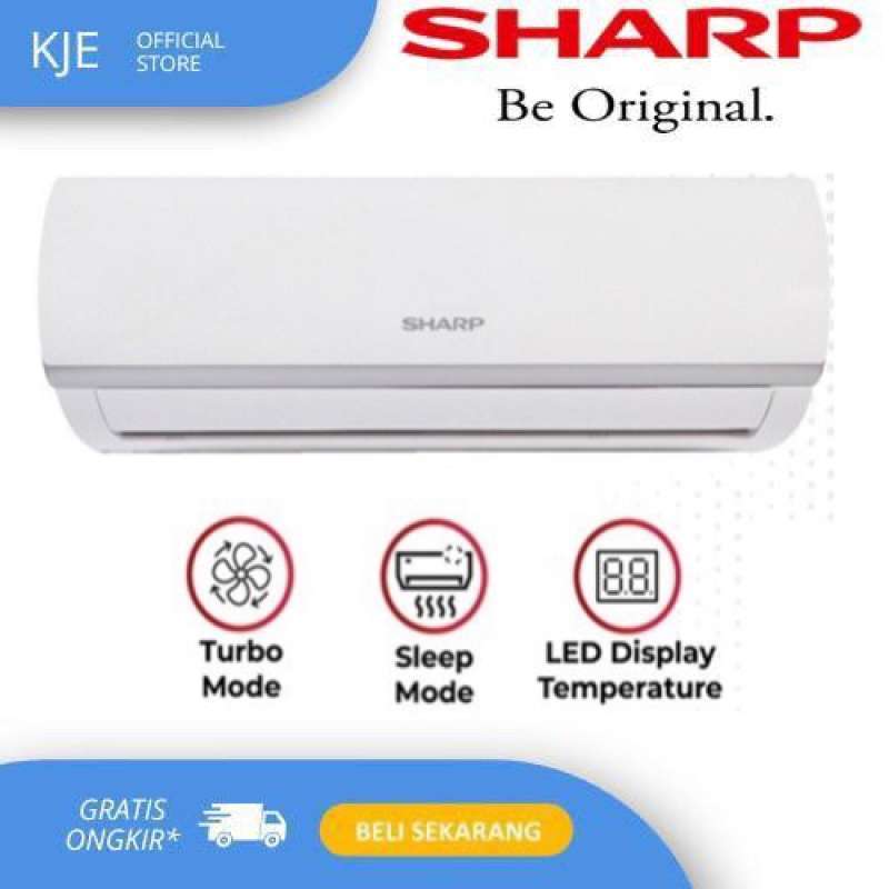 Promo SHARP AC 1PK STANDART R32 AH-A9ZEY // AH A9ZEY // AH A 9 ZEY UNIT ONLY Diskon 23% di ...