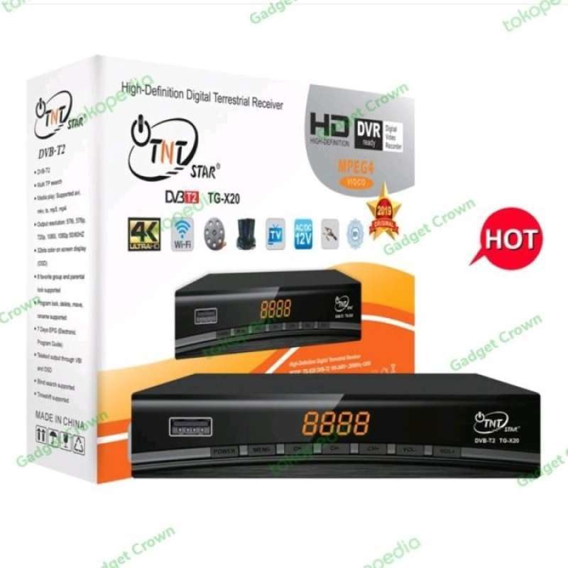 Promo Produk Asli Set Top Box Stb Tv Digital Dvb T2 Tnt Star Tg-X20 ...
