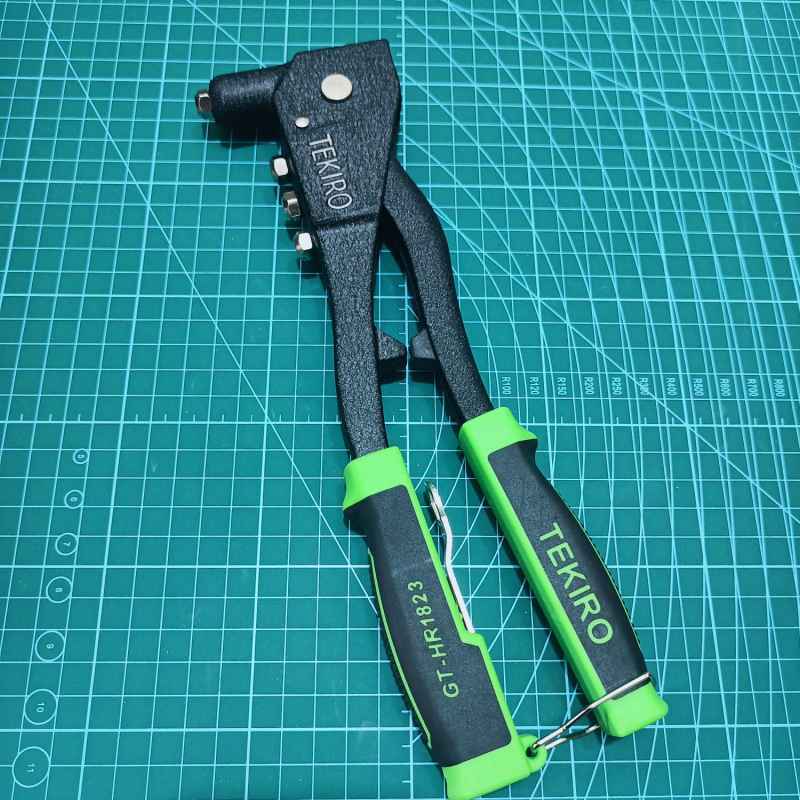 Jual Tang Rivet Set Tekiro Komplit 4 Ukuran 2,4mm - 3,2mm - 4,0 mm & 4 ...