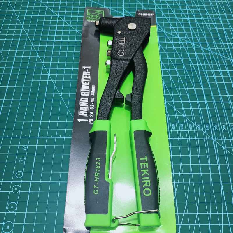 Jual Tang Rivet Set Tekiro Komplit 4 Ukuran 2,4mm - 3,2mm - 4,0 mm & 4 ...