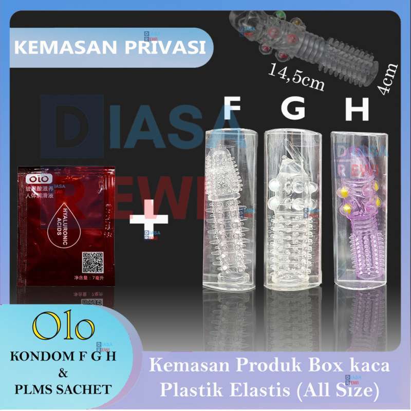 Promo Kondom Sambung Bergerigi Tebal Lembut Elastis Pemuas Istri Diskon 44% Di Seller Diasa_two ...