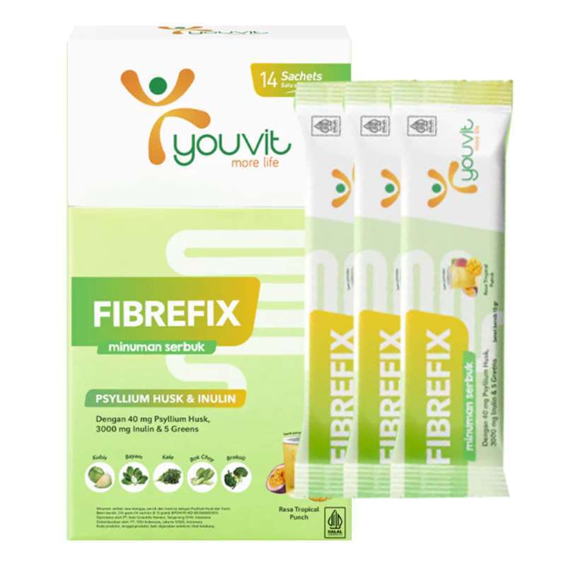 Jual Youvit Fibrefix 7 Sachet Minuman Serat Di Seller Health And ...
