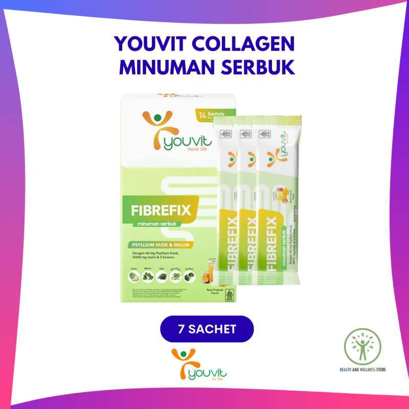 Jual Youvit Fibrefix 7 Sachet Minuman Serat Di Seller Health And ...