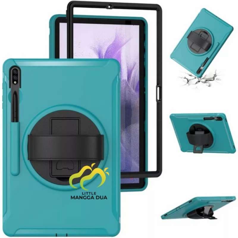Promo Samsung Galaxy Tab S7 Fe 5g Case Armor Cover Sm-t736 Premium ...
