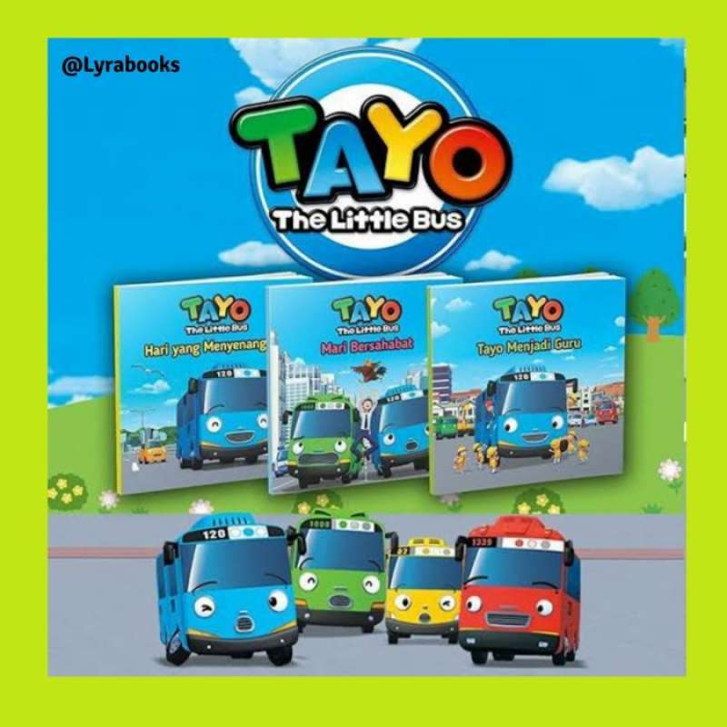 Promo Serial Tayo The Little Bus - Buku Cerita Anak - Tayo Tersesat ...
