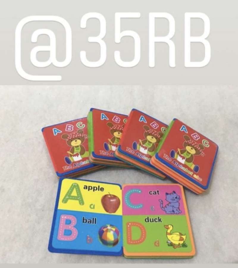 Promo Buku belajar anak smart book education alphabet number nomor ...