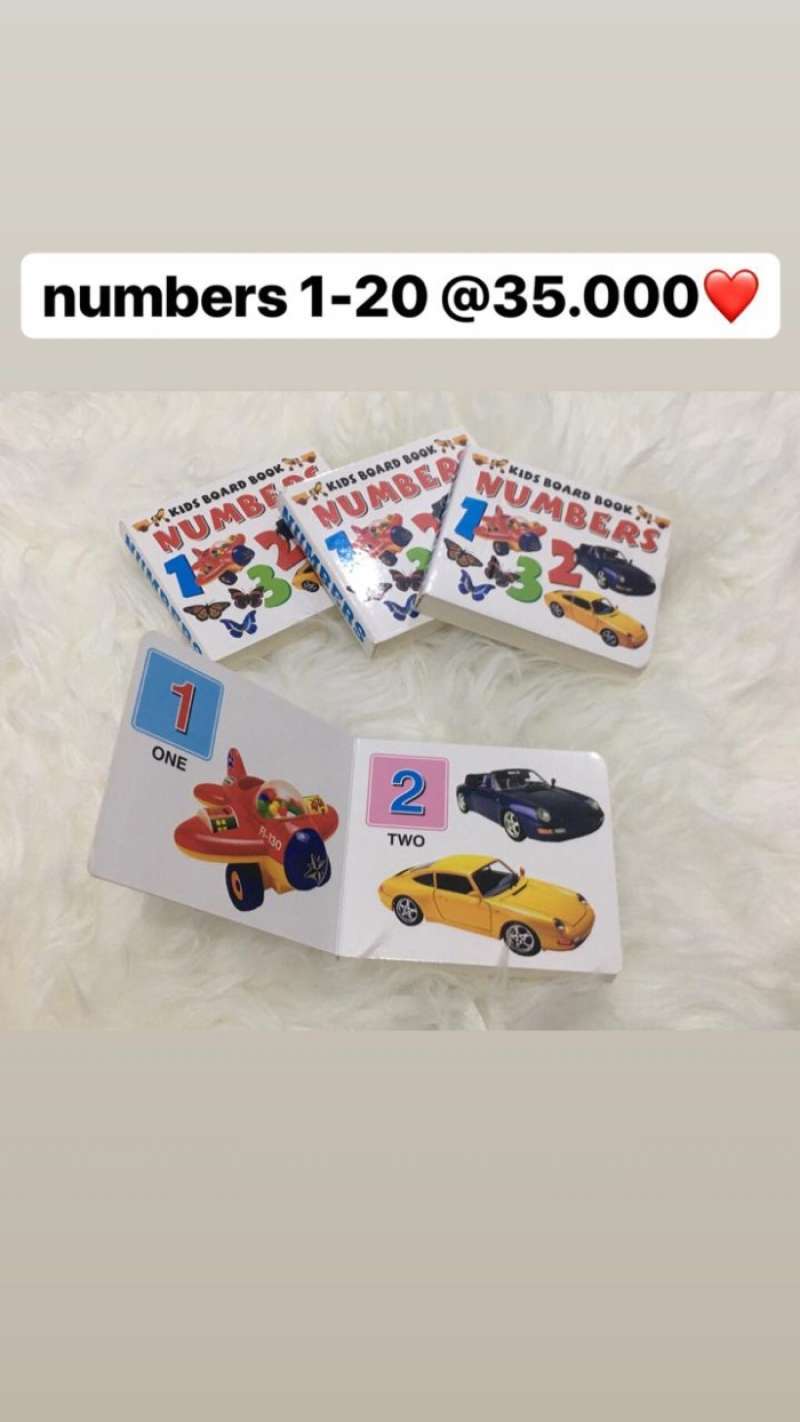 Promo Buku belajar anak smart book education alphabet number nomor ...