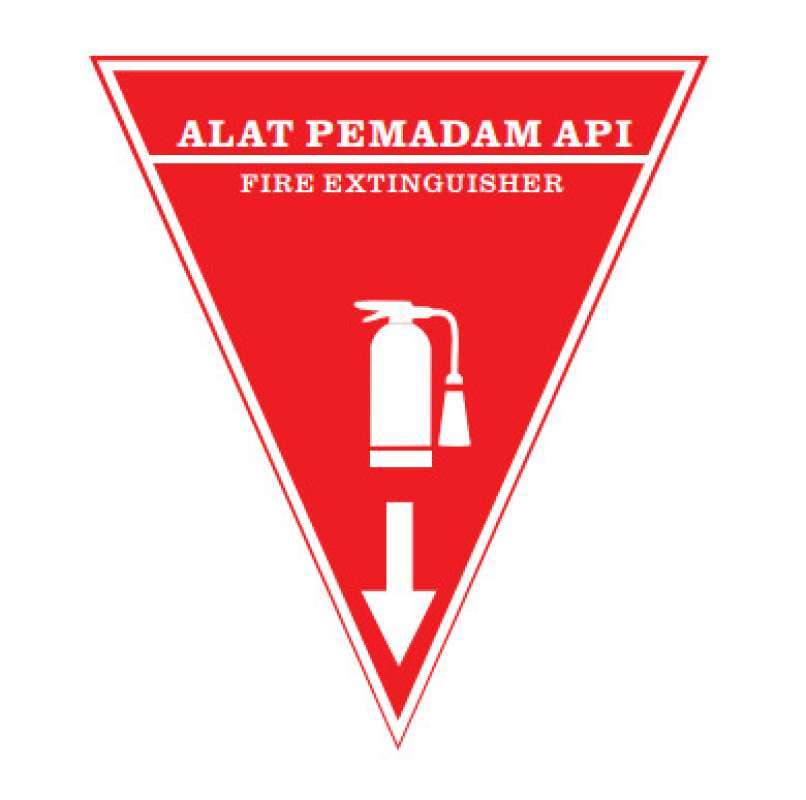 Promo Sign Akrilik Alat Pemadam / Akrilik Apar Segitiga Diskon 23% di ...