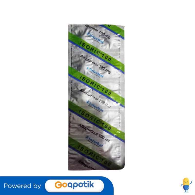 Jual Isoric 100 Mg Strip 10 Tablet Di Seller Apotek Ulina Farma Citra ...