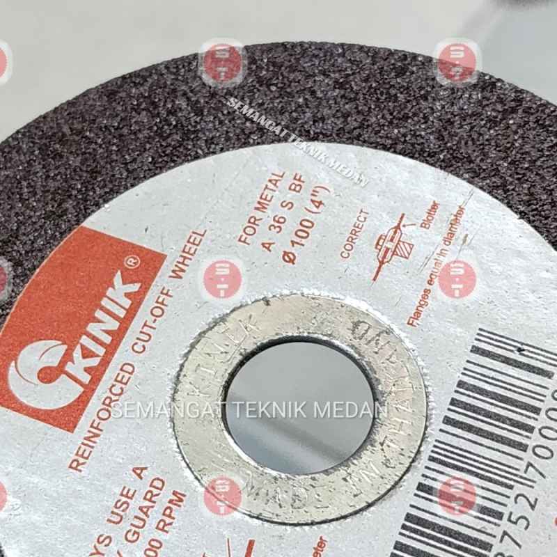 Jual Batu Mata Gerinda Grenda Potong Cutting Disc Besi 4 4 X 2mm Kinik ...