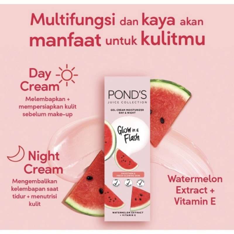 Jual Ponds Juice Collection Moisturizer Watermelon 20 Gr Di Seller ...