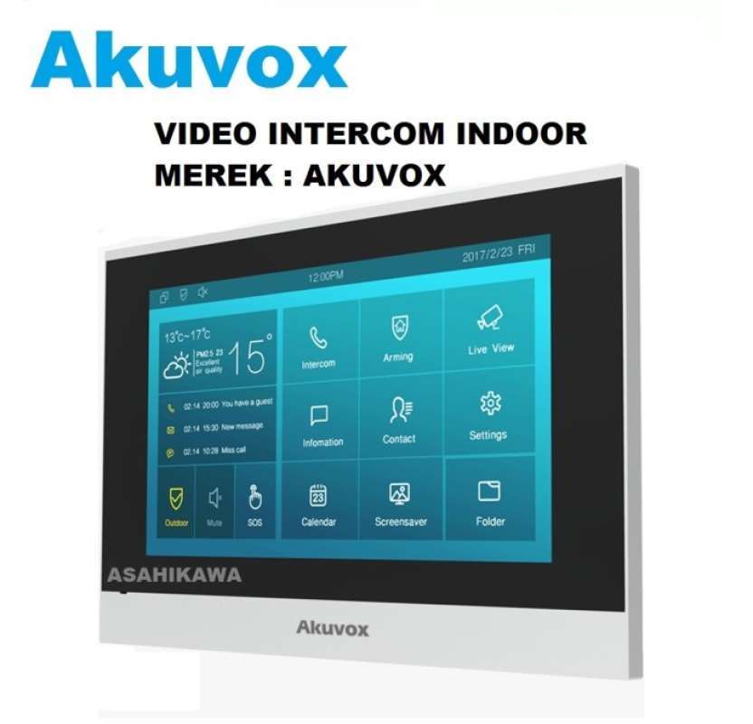 Promo Akuvox video intelligent intercom indoor unit c313s Diskon 23% di ...