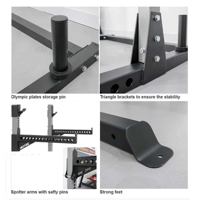 Promo Squat Rack Home Half Rack Gym, Squat Stand Alat Fitness Home Gym ...