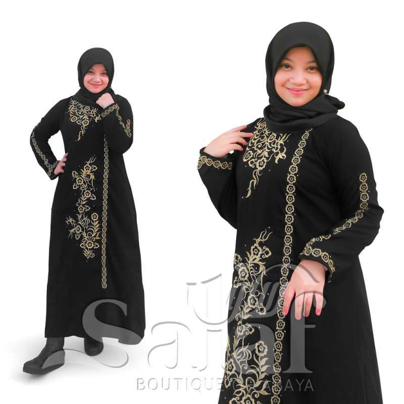 Jual Abaya Anak Gamis Anak Abahan Jetblack - Salaf Boutique Of Abaya Di ...