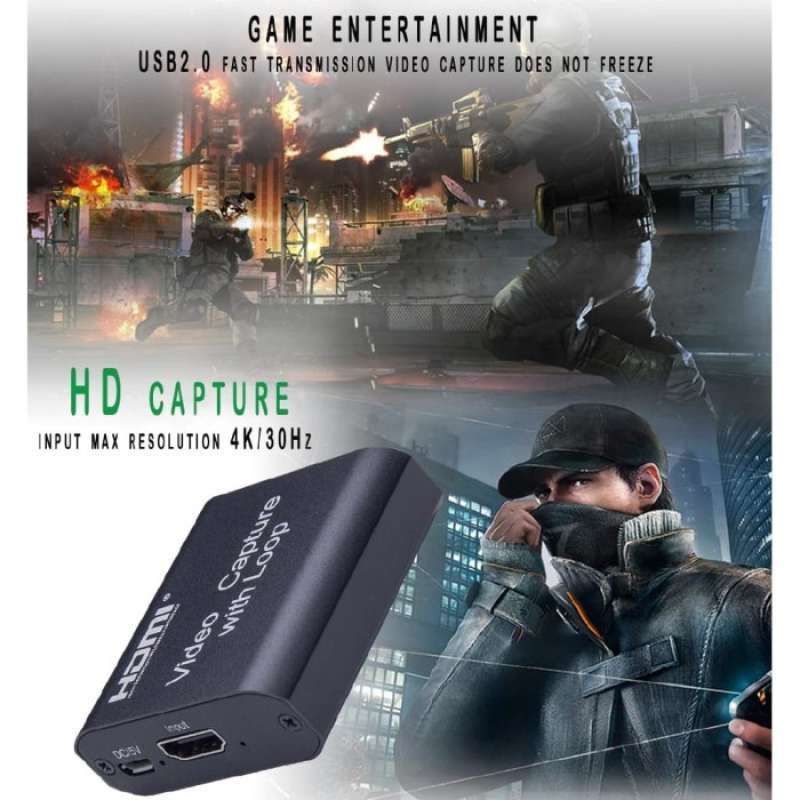 Promo Hdmi Capture Input 4k 2k Fhd Rec Full Hd Usb 2.0 Hdmi Out ...