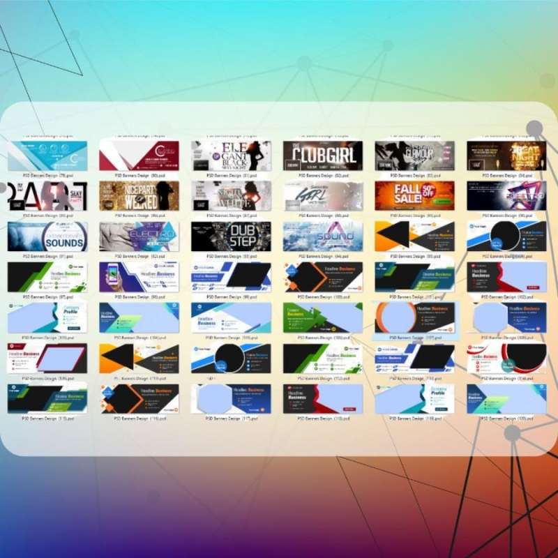 Promo Inspirasi Desain 175+ Pro Banners Design Psd Photoshop Diskon 50% ...