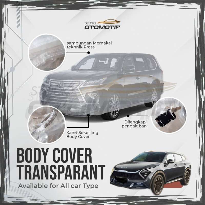 Jual Body Cover Kia Sportage 2022 Transparan Premium 0.8 Micron Di ...